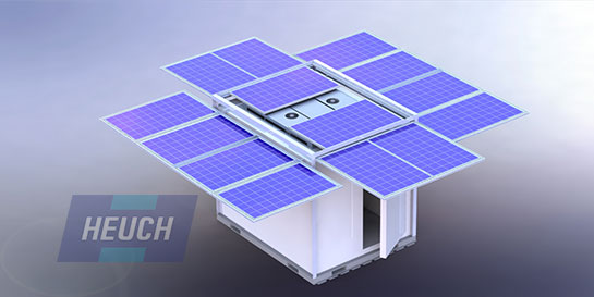 Mobile Solar Refrigeration Unit - Heuch Refrigeration Services